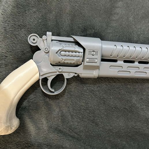 🔫 DZ-25 "Grond" Slugthrower Blaster Pistol・ 3D File for 3D printing・Cults