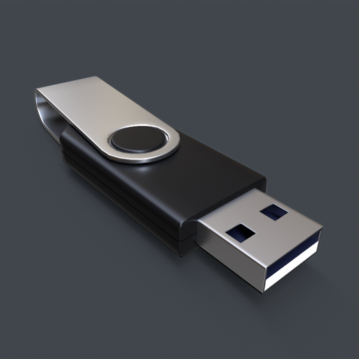 💾 Usb Flash Drive・ STL File for 3D printing・Cults