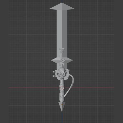 ⚔ Crucible blade・Free STL File for ・Cults