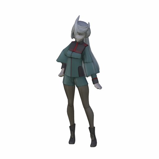 STL file Suletta Mercury The Witch from Mercury 🧙‍♀️ ・3D print model to ...