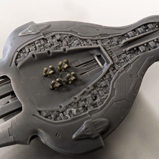 😇 Halo CAS Assault Carrier (Halo Fleet Battles Redux)・ STL File for 3D ...