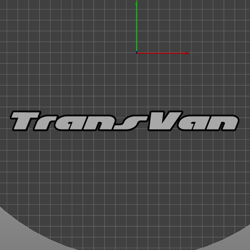 🚗 VW Volkswagen TransVan logo badge emblem・ STL File for 3D printing・Cults