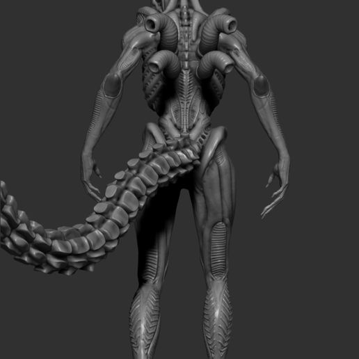 👽 Alien, Xenomorph (figure)・ STL File for 3D printing・Cults