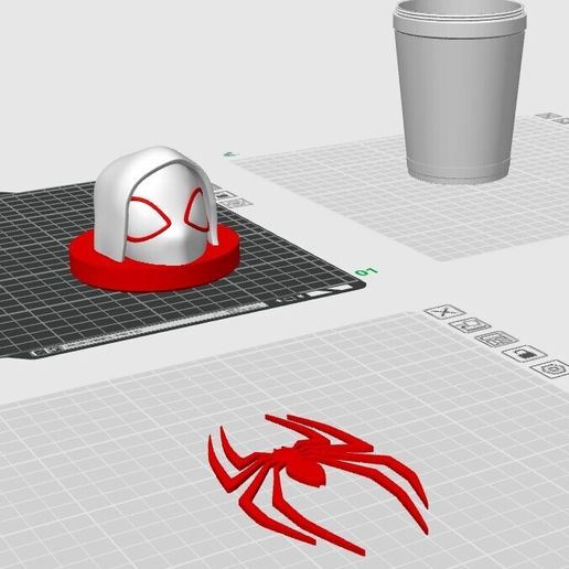 🕷️ Milkshake Spider Gwen glass from Spiderman Universe・ 3MF File for 3D ...