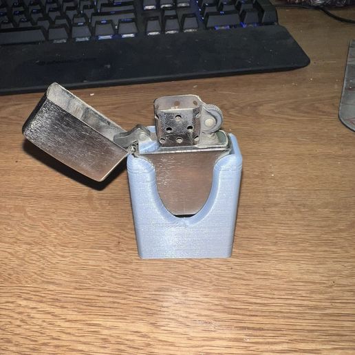 💭 Zippo Holder・Free 3MF File for ・Cults