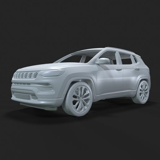 🧭 Jeep Compass・ STL File for 3D printing・Cults