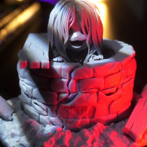 🗿 Sadako, Samara, Onryō - DamAndDam・ 3D File for 3D printing・Cults