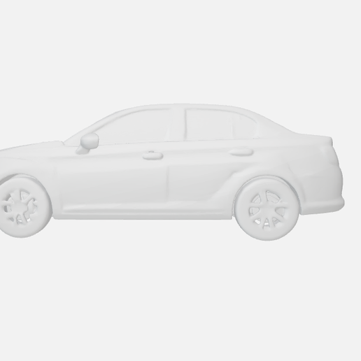 🚗 Toyota Corolla Axio 2016 en 3D・ OBJ File for 3D printing・Cults