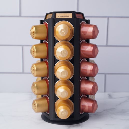 ☕ Nespresso Pod Capsule Holder・ 3MF File for 3D printing・Cults