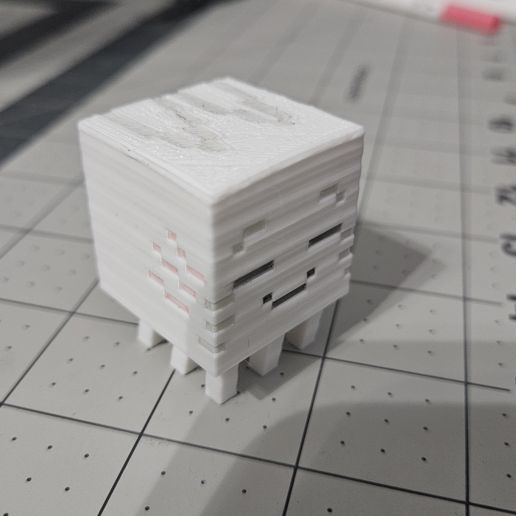 👶 Minecraft Baby Ghastling・Free STL File for 3D printing・Cults