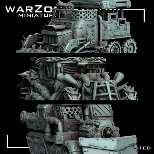 🏎️ Ork Vehicle Bundle / Da Wrecka Wagon - Orkaz Vehicle Wagon - Blaze ...