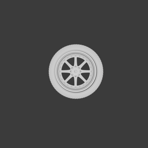 Archivo STL gratis Rim and tires for car diorama 1/64 🚗 ・Diseño de ...