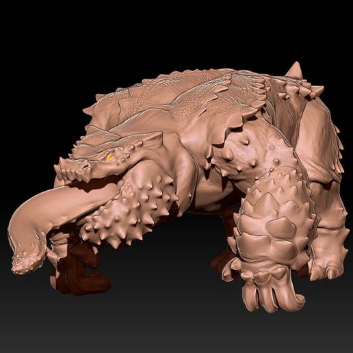 👹 Chatacabra - Monster Hunter・ STL File for 3D printing・Cults