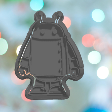 STL file Robot #1 Cookie Cutter 🤖 ・3D printer model to download・Cults