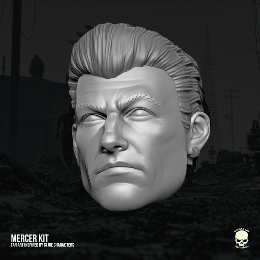 🎨 Mercer Kit GI Joe Fan Art 3D printables for action figures・ STL File ...