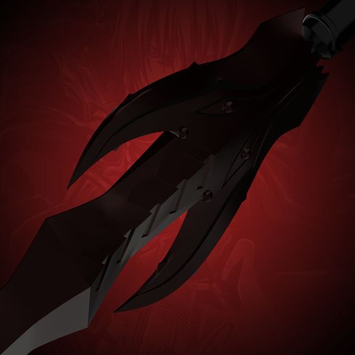 🗡️ MODEUS' SWORD - DMC ANIME (2007) - COSPLAY/FIGURE・ STL File for 3D ...