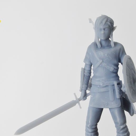 🔗 Link Figure – BOTW Mossarium・ 3D File for ・Cults