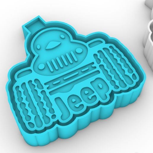 🦆 duck duck jeep - freshie mold - STL for silicone mold・ STL File for ...