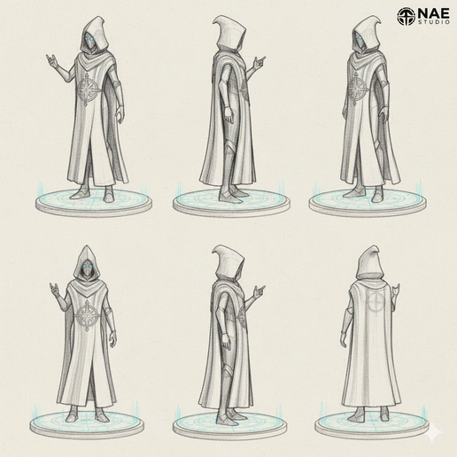 🗿 Sorien Valch Figurine | Arcane Sentinel of the Anomaly (3D Printable ...