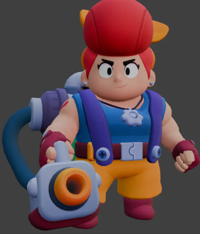 ⭐ 10 brawlers from bawlstars・ STL File for 3D printing・Cults