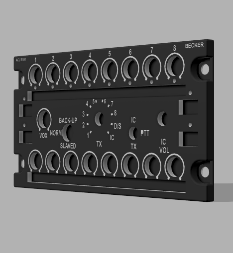️ BECKER ACU6100・ 3D File for 3D printing・Cults