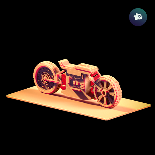 🎨 Toy Bike・Free STL File for 3D printing・Cults