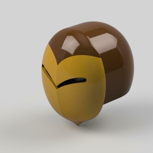 💂 Golden Guard Mask / Helmet・Free 3D File for ・Cults