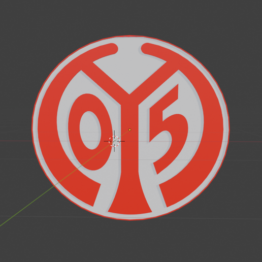 🇩🇪 Mainz 05 3D Logo (STL Model)・ STL File for 3D printing・Cults