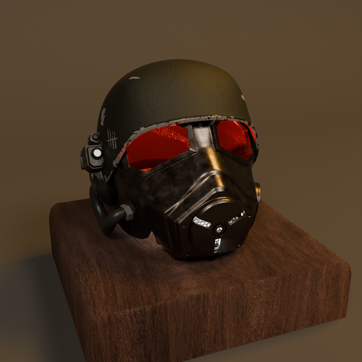 🆕 Fallout | NCR Ranger Helmet/Mask (New Vegas)・ STL File for 3D ...