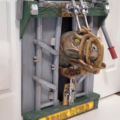 3D printer Jurassic World Velociraptor Muzzle Cage • made with creality ...