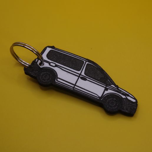 3MF file Car keychain volkswagen caddy 🚗 ・3D printing template to ...