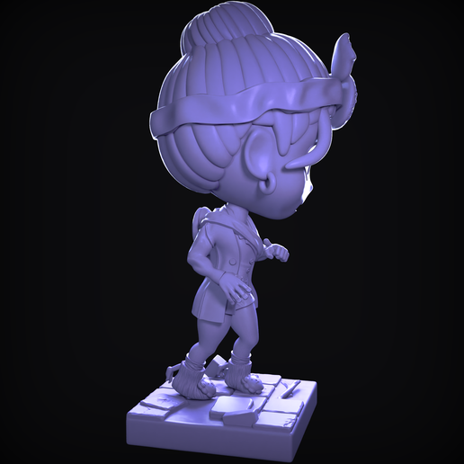 😵 Feng Min Chibi - Dead by Daylight・ STL File for 3D printing・Cults