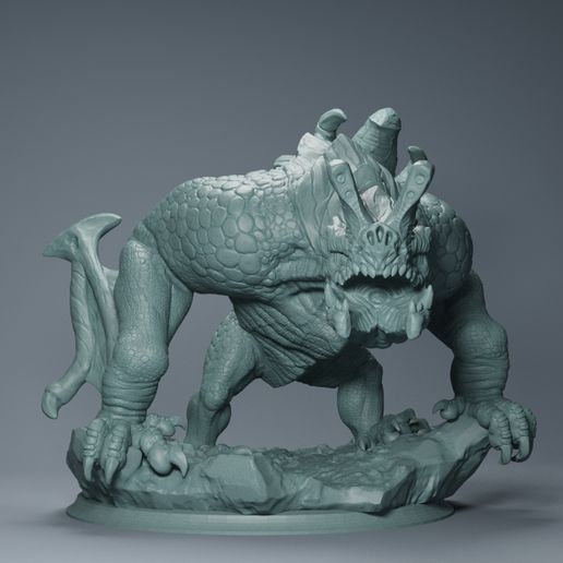 👹 Otachi Kaiju・ STL File for ・Cults