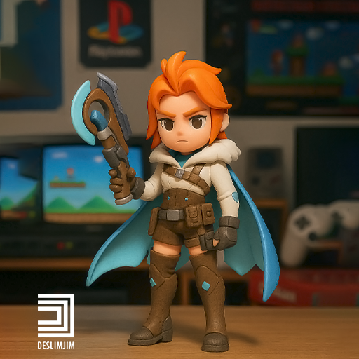 🤓 Overwatch 2 DPS PACK - Chibi FUNKO POP・ 3D File for 3D printing・Cults