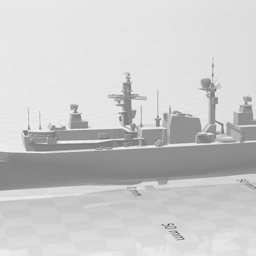 STL file TYPE 22 FRIGATE 👽 ・3D print model to download・Cults
