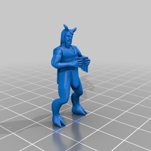 🪄 Satyr・Free STL File for 3D printing・Cults