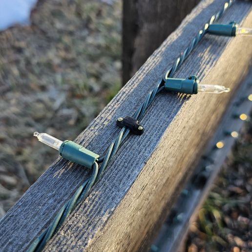 Free STL file Christmas Light Brackets V2 🎄 ・3D printing model to ...