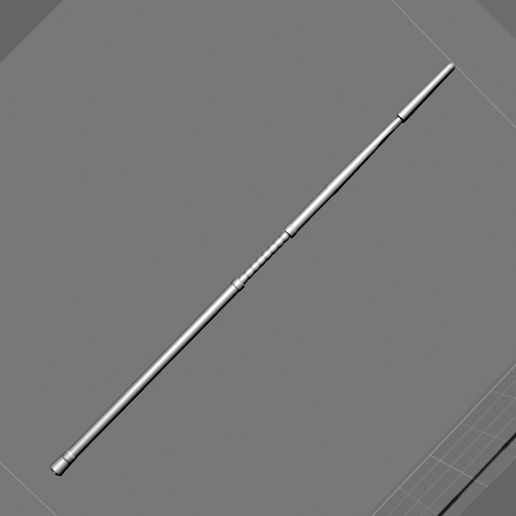 STL file VINTAGE STAR WARS KENNER EMPEROR'S ROYAL GUARD STAFF ACCESSORY ...