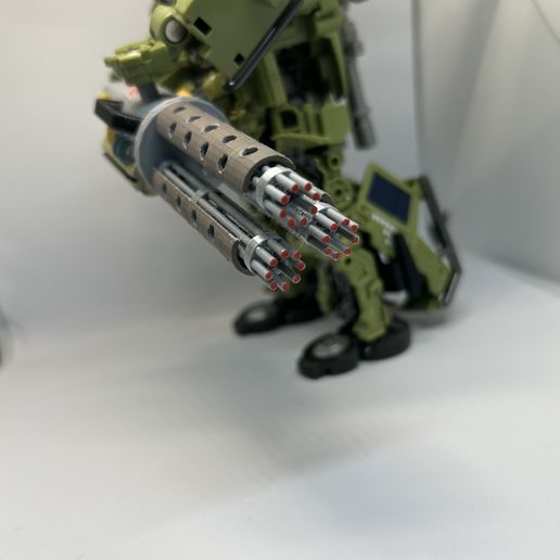 🤖 Transformers Hound TLK universal Gatling gun・Free STL File for 3D ...