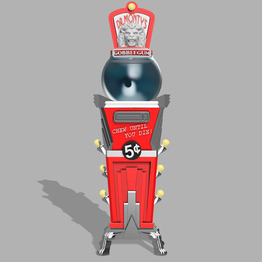 🤙 GOBBLEGUM MACHINE 3MF - 3D PRINTABLE - CALL OF DUTY ZOMBIES・ STL File ...