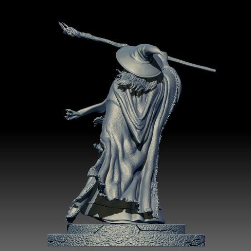 🧙‍♂️ Gandalf - The Lord Of The Rings 3D print model-Ian McKellen 3D ...