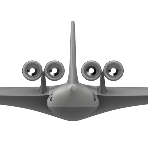 🛩️ Lockheed CL-1201 Detailed Digital Model STL/3MF・ 3MF File for 3D ...