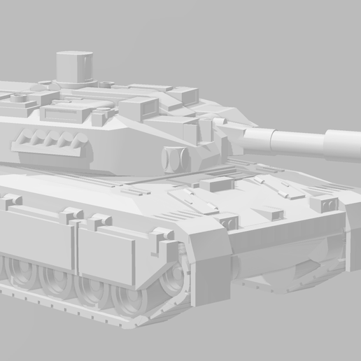 🪖 Generic Main Battle Tank・ 3D File for ・Cults