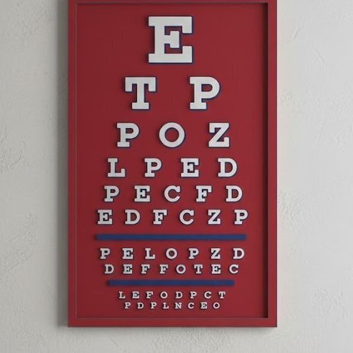 optometrist chart