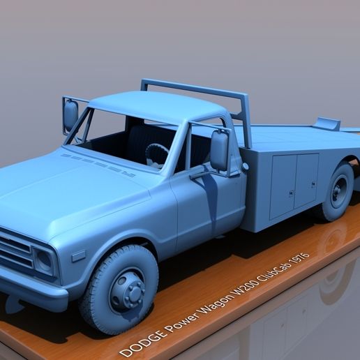 🚙 CHEVROLET C10 1968 TOW TRUCK・ 3D File for ・Cults