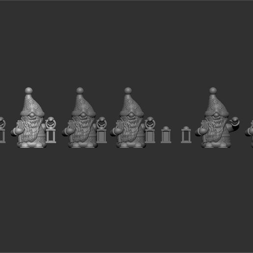 🌨️ Gnome・ STL File for ・Cults