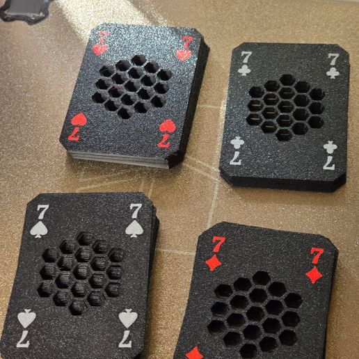 🃏 Playing Cards・ 3MF File for 3D printing・Cults