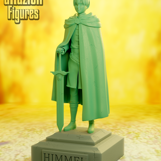 🔚 Himmel -- Frieren: Beyond Journey's End Anime Figure・ STL File for 3D ...