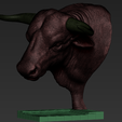 STL file Head Bull 🐂 ・Design to download and 3D print・Cults