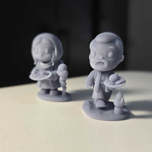 🎨 Exodus Companions – Passover Chibi Figures・Free STL File for 3D ...